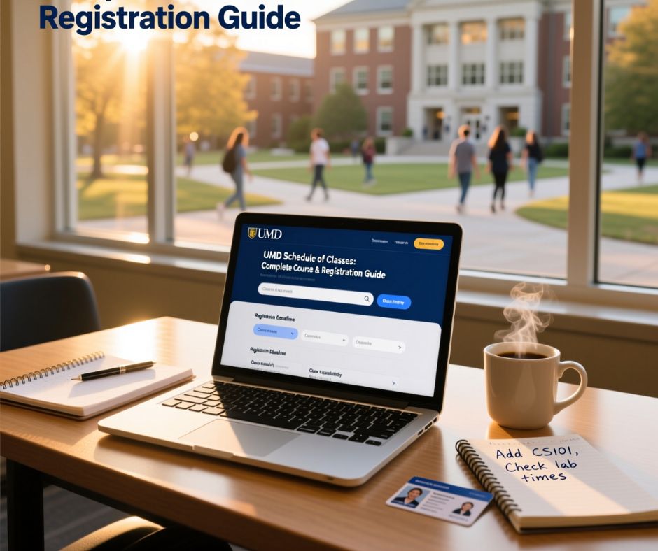 UMD Schedule of Classes: Complete Course, Registration Guide